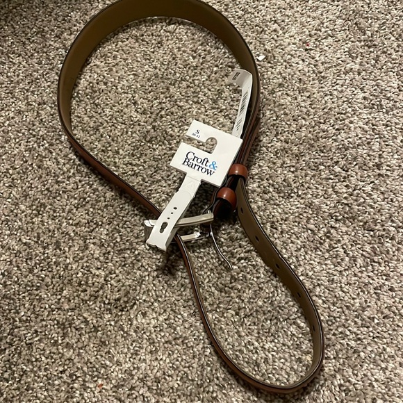 croft & barrow | Accessories | Nwt Mens Croft Barrow Brown Belt Small ...
